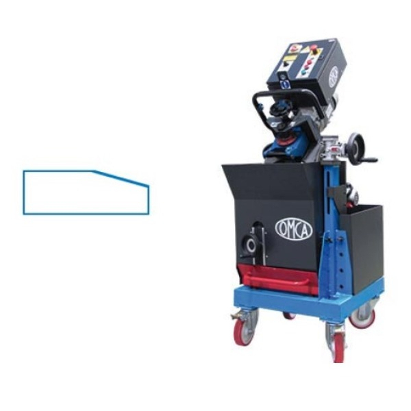 Smussatrice industriale a fresa con inserti ad avanzamento automatico Omca Art. 900 Plus ...